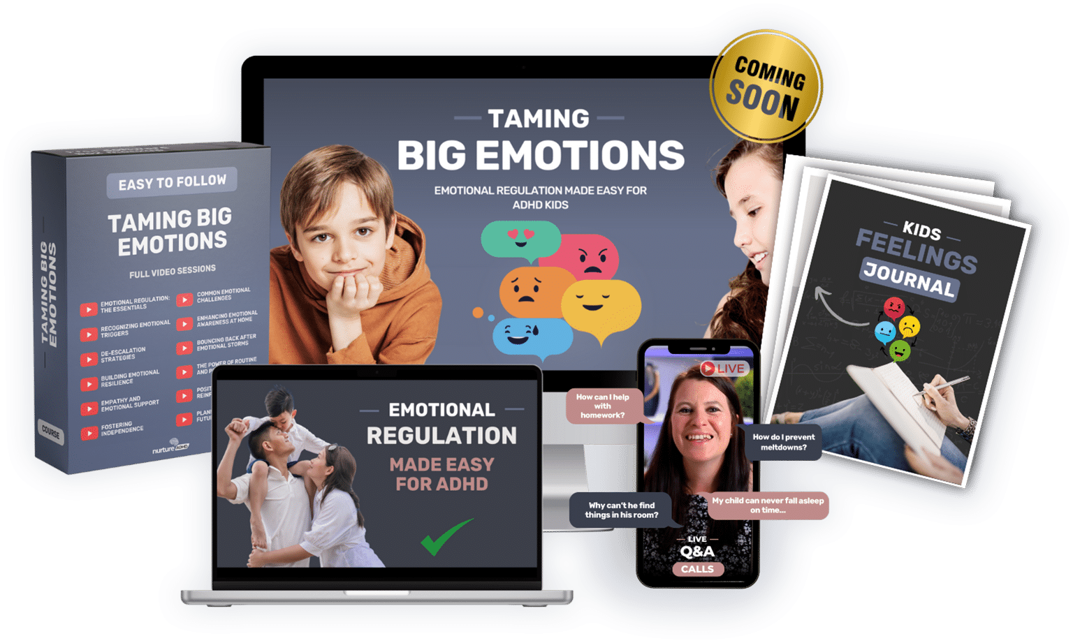 Taming Big Emotions Workshop Checkout - Nurture ADHD