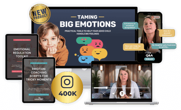 Taming Big Emotions - Stop ADHD Meltdowns With Proven Tools